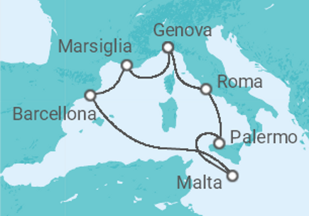 7 Night Mediterranean Cruise On MSC Grandiosa Departing From ...